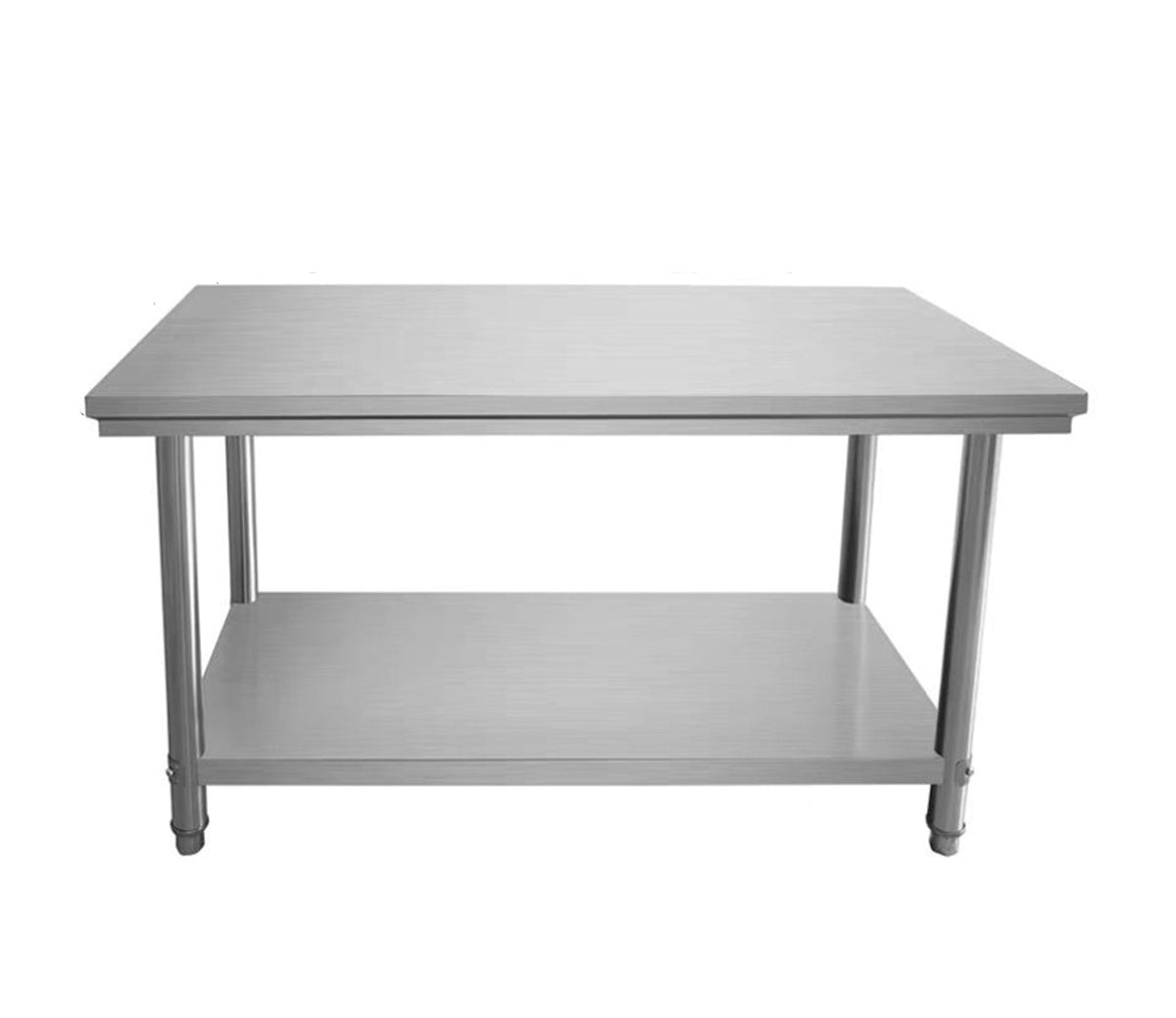2 Tier Stainless Steel Table (120cm Variant) – Superior Kitchen Equipment