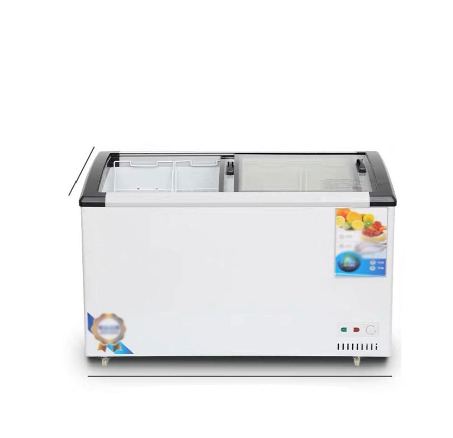 318L Sliding Glass Chest Freezer – Superior Kitchen Equipment