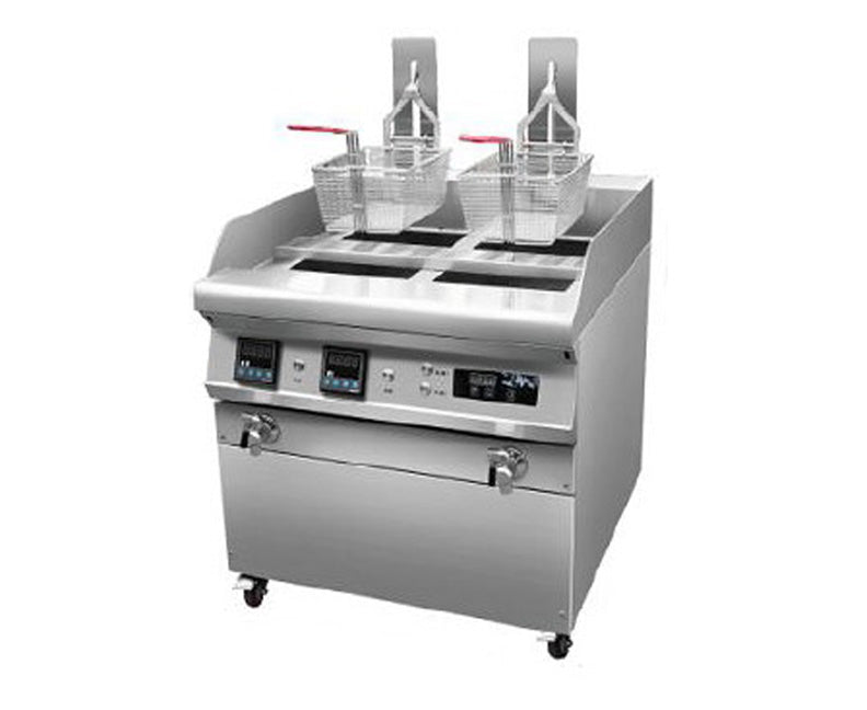 Automated Standing Double Deep Fryer – Superior Kitchen Equipment