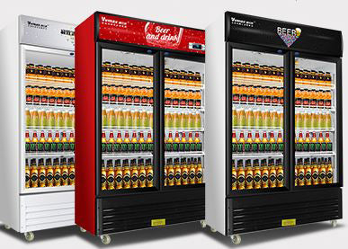 Double Glass Door Standing Chiller 688L – Superior Kitchen Equipment