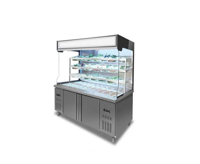 Curtain Display Chiller – Superior Kitchen Equipment
