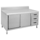 Stainless Steel Cabinet with Drawer – Superior Kitchen Equipment