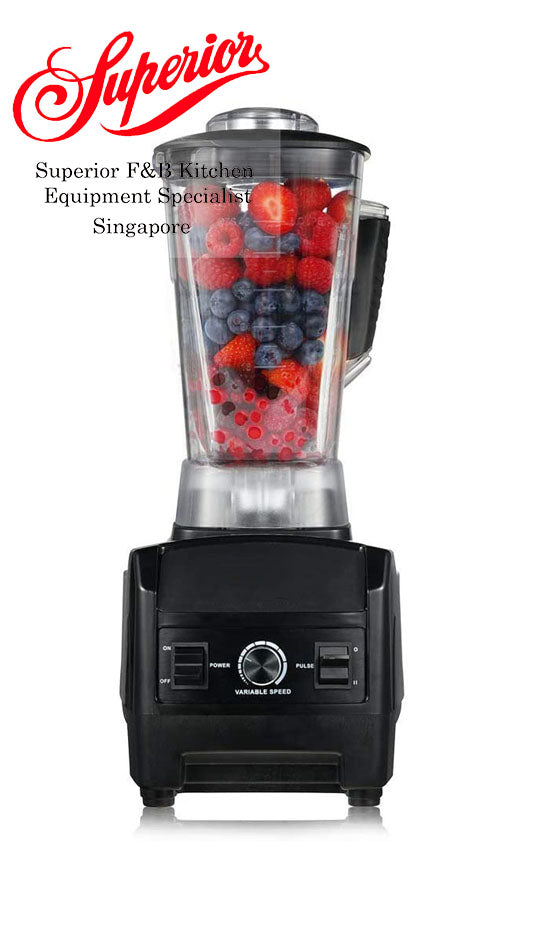 Full Black Heavy Duty Blender – Superior Kitchen Equipment