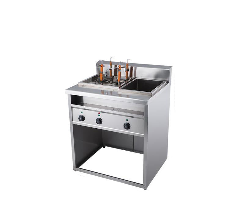 4 Hole Noodle Boiler Standing with Soup Warmer – Superior Kitchen Equipment